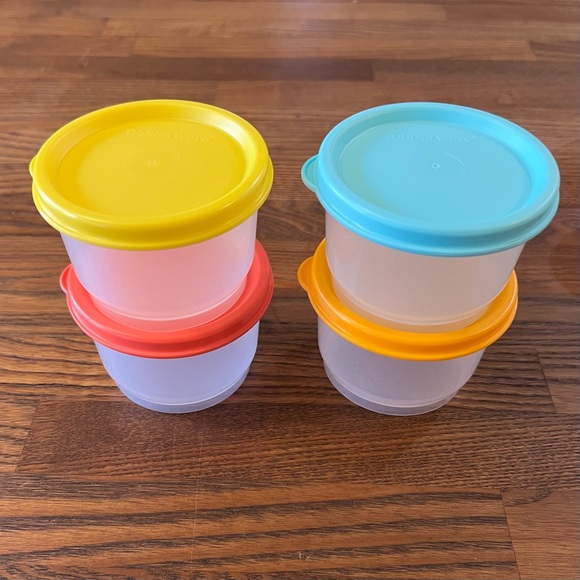 Tupperware | Kitchen | New Tupperware Four Piece Snack Cups | Poshmark